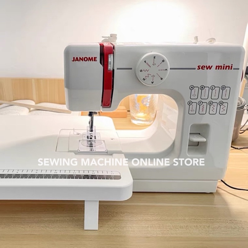 READY STOCK Janome Mini Sewing Machine 525A / Mesin Jahit Mini Janome ...