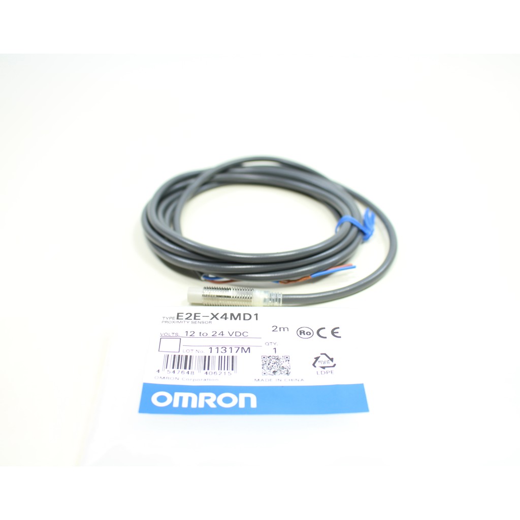 E2E-X4MD1 OMRON Inductive Proximity Sensor รุ่น E2E (ทรงกระบอก) | Shopee Thailand