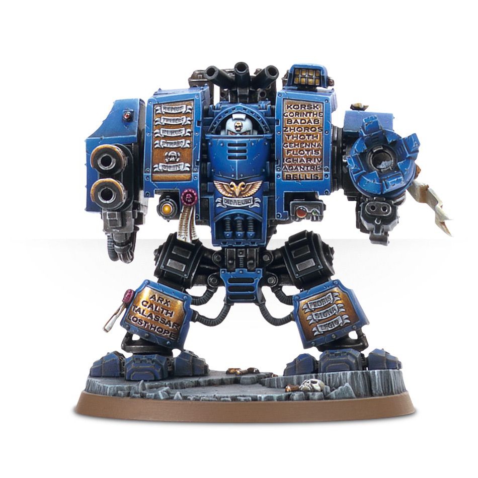 Warhammer 40k Space Marines Venerable Dreadnought - goldengoblingames ...