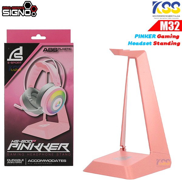 SIGNO HS-800P PINKER Gaming Headset Standing ที่แขวนหูฟัง เกมส์มิ่ง สี ...