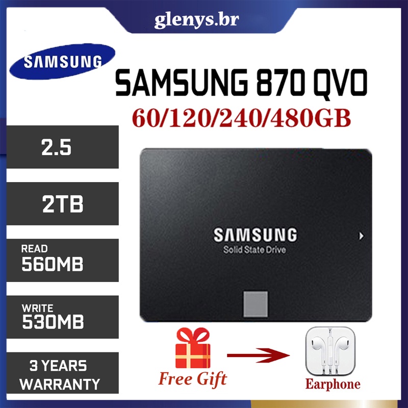 Ssd Samsung 240gb Ssd 120gb 480gb 2.5 "Internal Solid State Drive Sata3 ...
