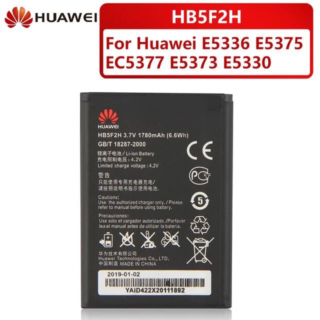 แบตเตอรี่ทดแทนสำหรับ Huawei E5336 E5330 E5375 EC5377 E5373 E5170s-22 4G ...