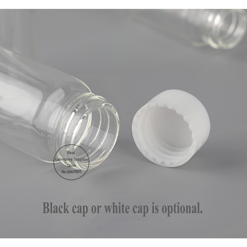 2ml to 60ml Transparent Glass sample vial Laboratory Reagent bottle ...