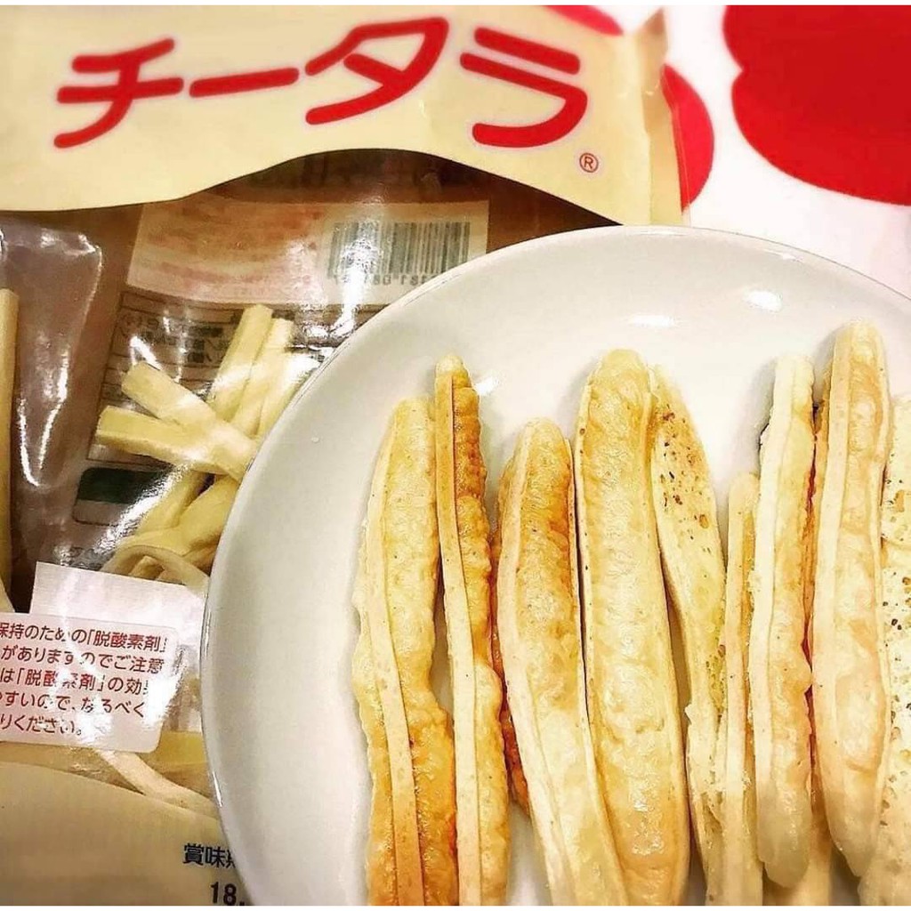 [ล็อตใหม่ หมดอายุ04/2022] ทาโร่ชีส ห่อใหญ่ NATORI CHEESE TARO 145g นำเข้าจากญี่ปุ่น ???? ปลาเส้น ...