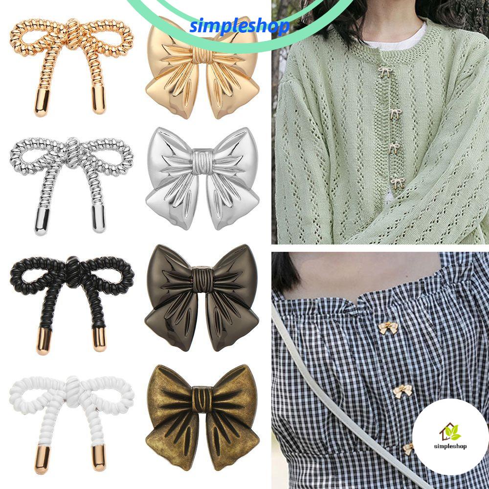 SIMPLE WomenSupplies Coat Button Clothing Crafts Decorative Scarf Clasp ...