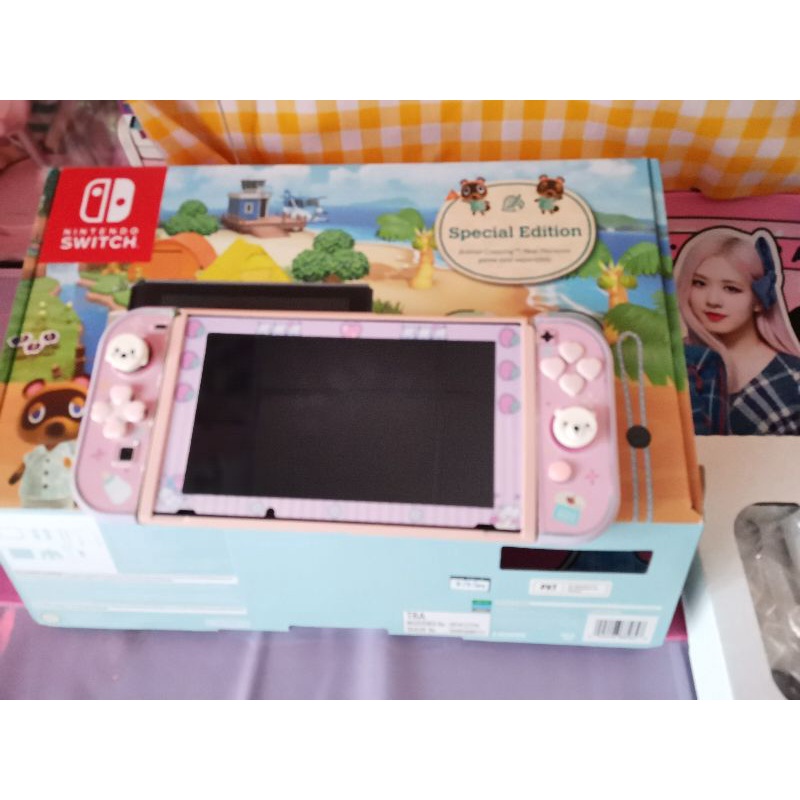 Nintendo Switch : Animal Crossing New Horizon Limited Console Edition ...