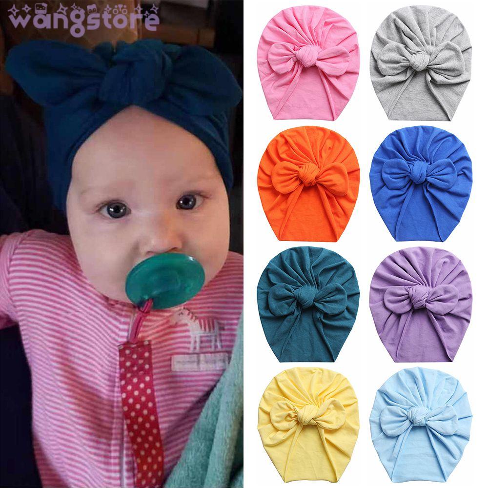 CLEVER Fashion Bow Knot Hair Band Infant Toddle Baby Turban Floral ...