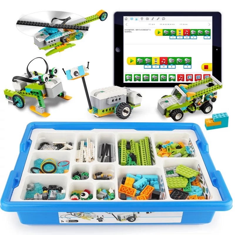 สินค้าพร้อมส่ง ชุดตัวต่อหุ่นยนต์ Education WeDo 2.0 Core Set (45300-A) - kidstack - ThaiPick