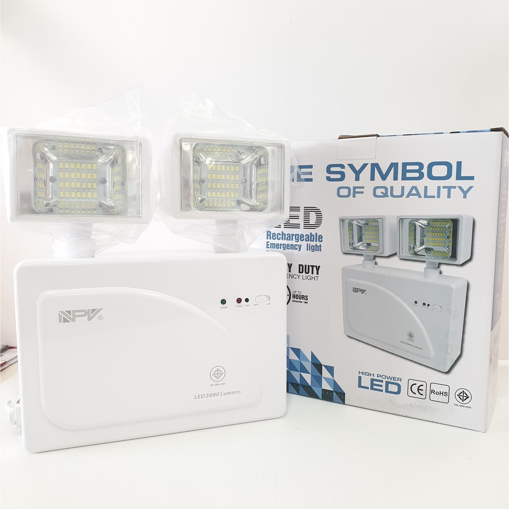 ไฟฉุกเฉิน NPV 28W แสงขาว ตัวใหญ่ LED EMERGENCY - jjipatashop - ThaiPick
