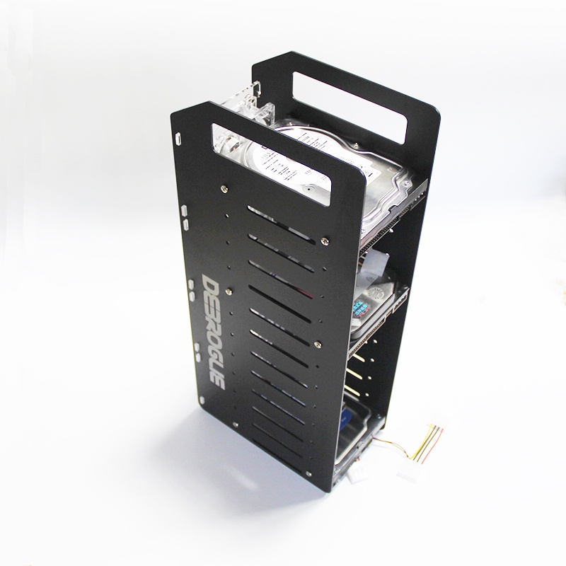 Aluminum alloy hard disk rack 3.5 heat dissipation bracket HDD multi ...