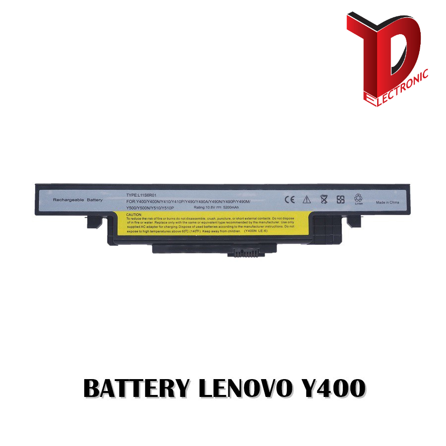 BATTERY LENOVO Y400 Y400N Y410 Y410P Y490 Y490N Y500 Y500N Y510 Y510P ...