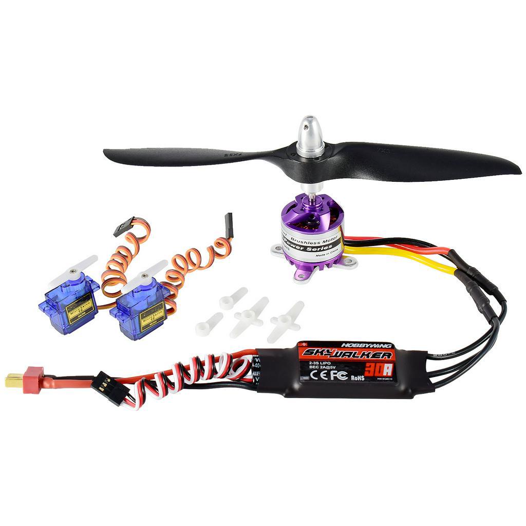 Fcft Hobbywing มอเตอร์เซอร์โว 30A ESC 9imod D2830 1300KV 9G 74E ...