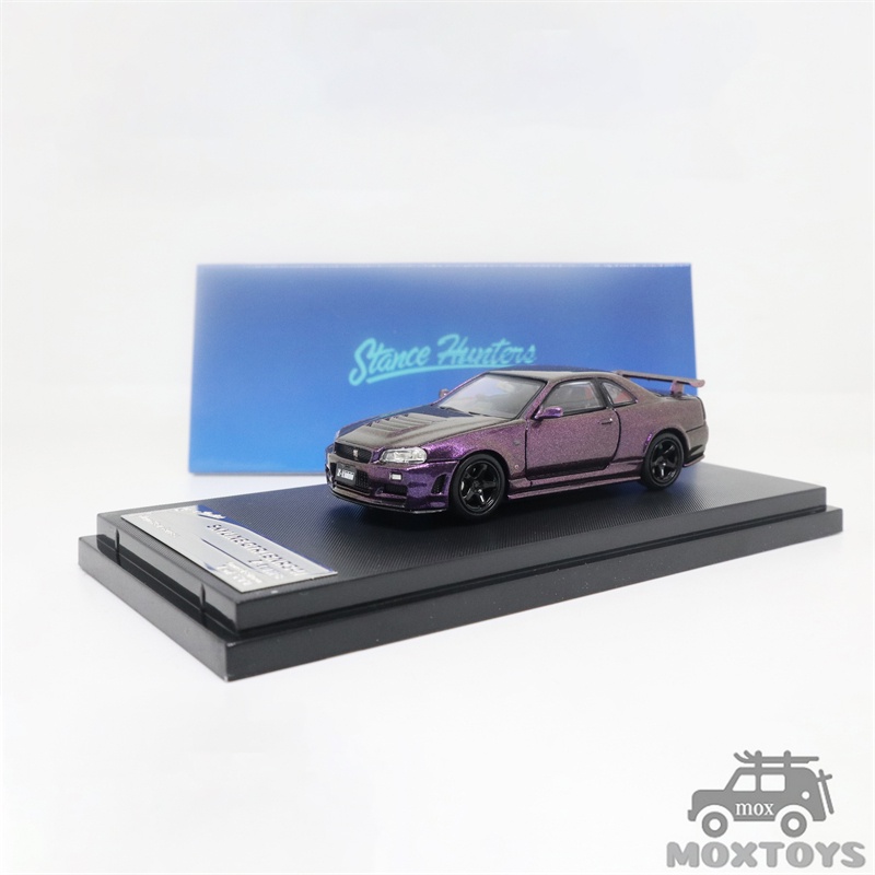 Stance Hunters SH 164 Nissan Skyline GT-R R34 Nismo Z-Tune Diecast ...