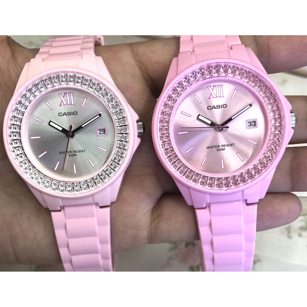 แท้ 100 % Casio ชมพู สุดฮิต LX-500H LX-500H-4E Series ประกัน 1 ปี ...