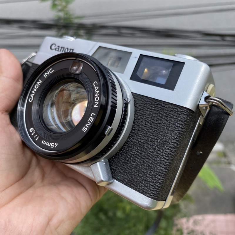 กล้องฟิล์ม Canon canonet QL19 เลนส์ Canon 45mm F1.9 - filmcamerajapan ...