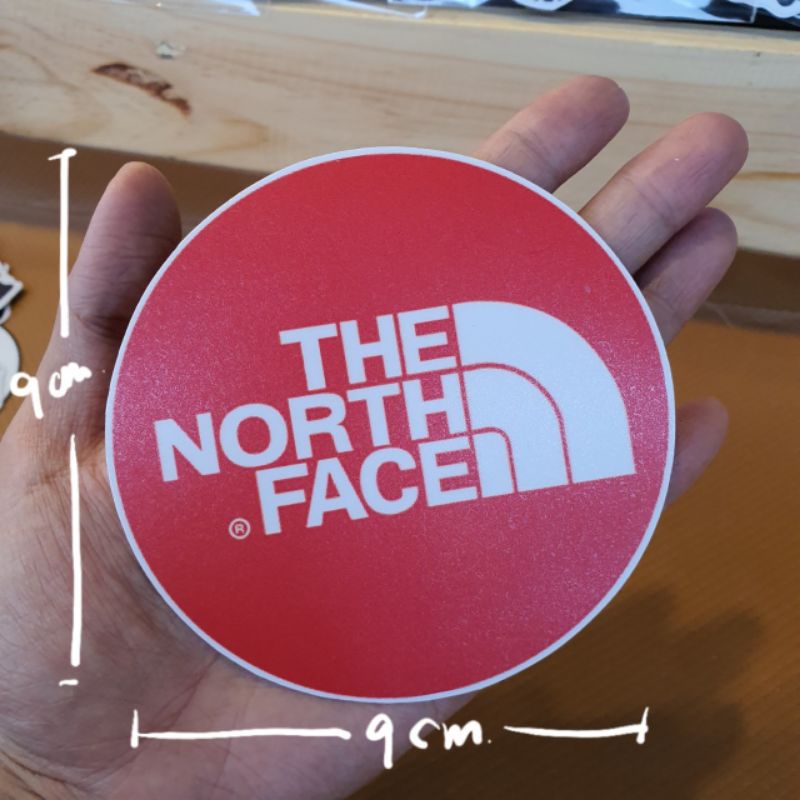 Sticker The North Face waterproof สติ๊กเกอร์กันน้ำ camping outdoor️ ...
