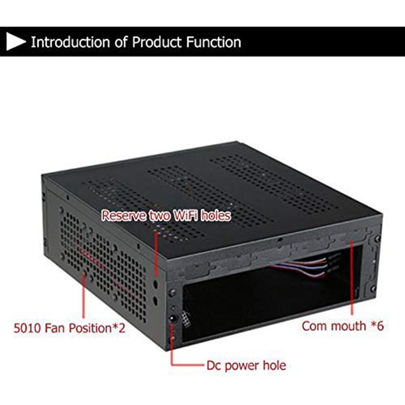 Universal PC Case ITX Server Tower Port Embedded Computer Case PC ...