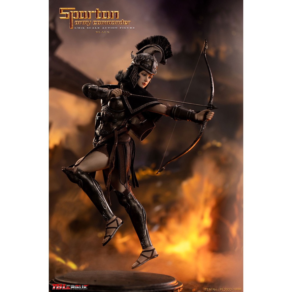 TBLeague 1/6 Spartan Army Commander- Black PL2022-189B | Shopee Thailand
