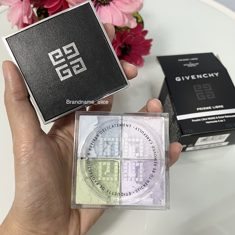 แท้ แป้งฝุ่น Givenchy Prisme Libre Enhanced Radiance Loose Powder 12g สี N1 Mousseline Pastel ...