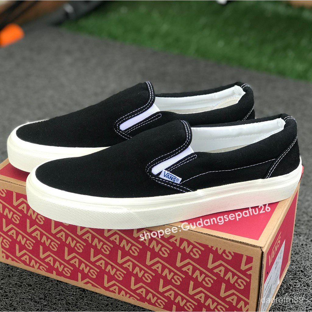 Vans Slip On OG Black White Ivory ESCA - dadretrn89 - ThaiPick