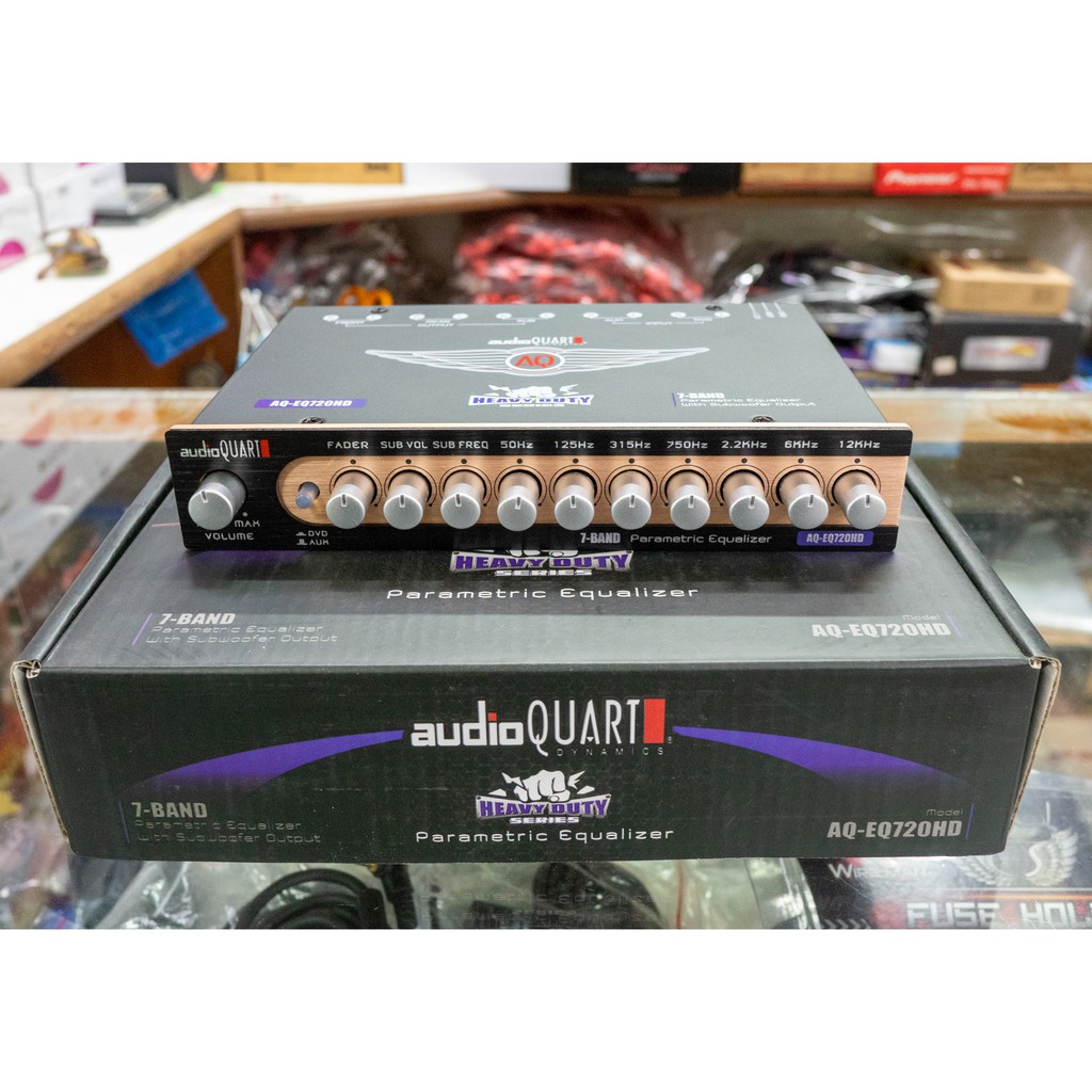 ปรีแอมป์ AUDIO QUART AQ-EQ720HD 7 แบนด์ Audio Quart *พร้อมโปรจับคู่ ...
