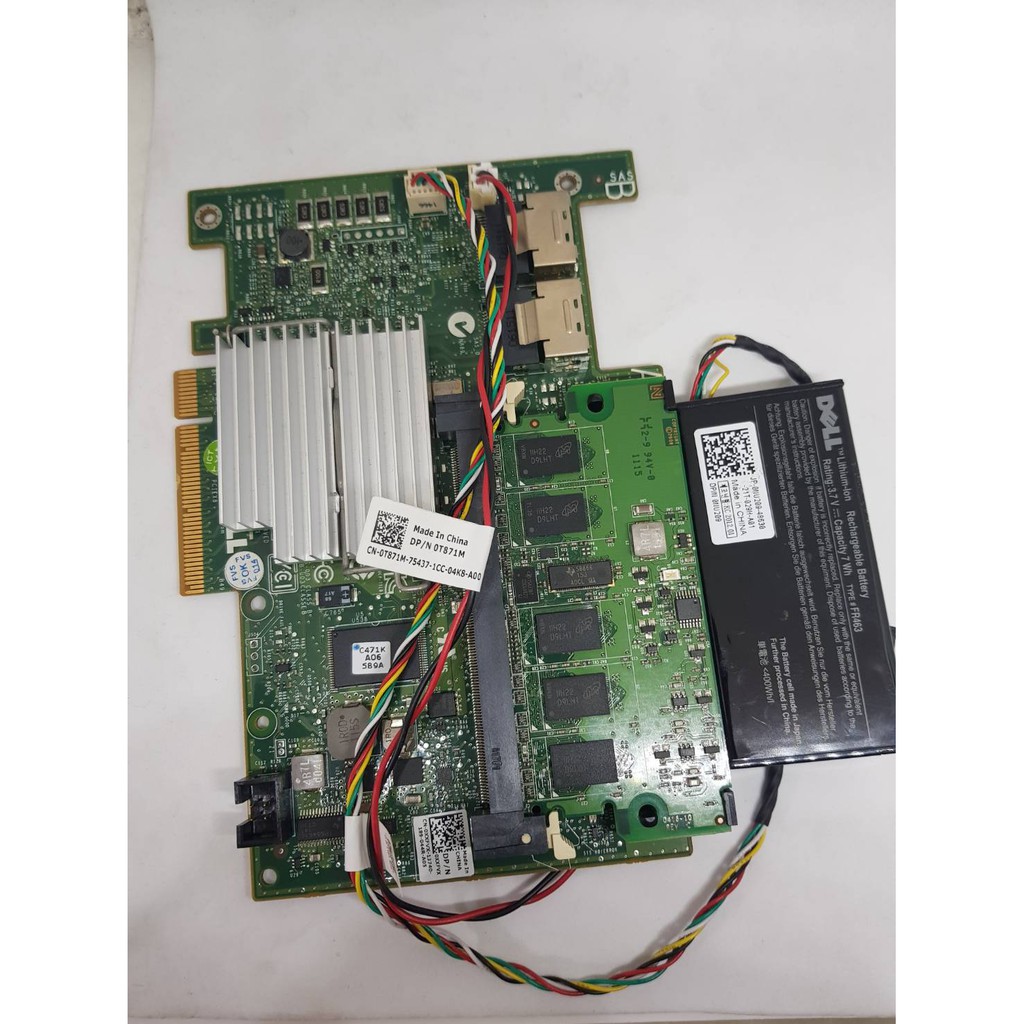 Dell Perc H700 512MB CACHE PowerEdge Server 6Gbps SAS Raid Controller ...