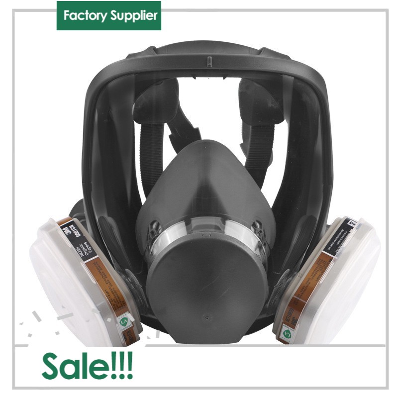 【READY STOCK】7in1 Full Face Chemical Spray Painting Respirator Vapour ...