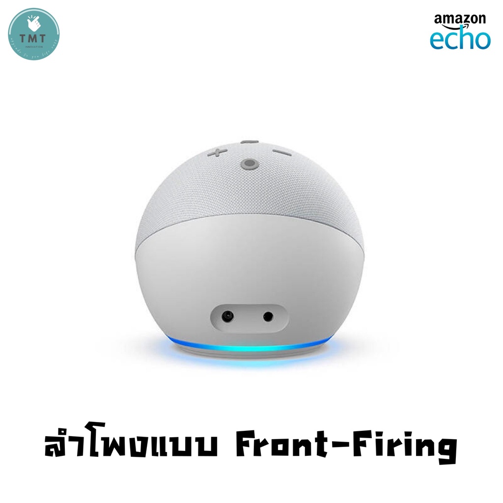 Amazon Echo Dot4 with Clock รุ่นGen4 ลำโพงอัฉริยะ พัฒนาให้มีเสียงที่ดีขึ้น ใช้งานผ่านคำสั่งเสียง ...