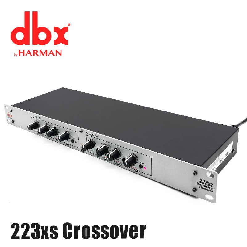 DBX 223XS ครอสโอเวอร์ 23 ทาง แบบ สเตอริโอ เครื่องแยกเสียง (สูง กลาง ต่ำ) ครอสโอเวอร์เสียงพิเศษ ...