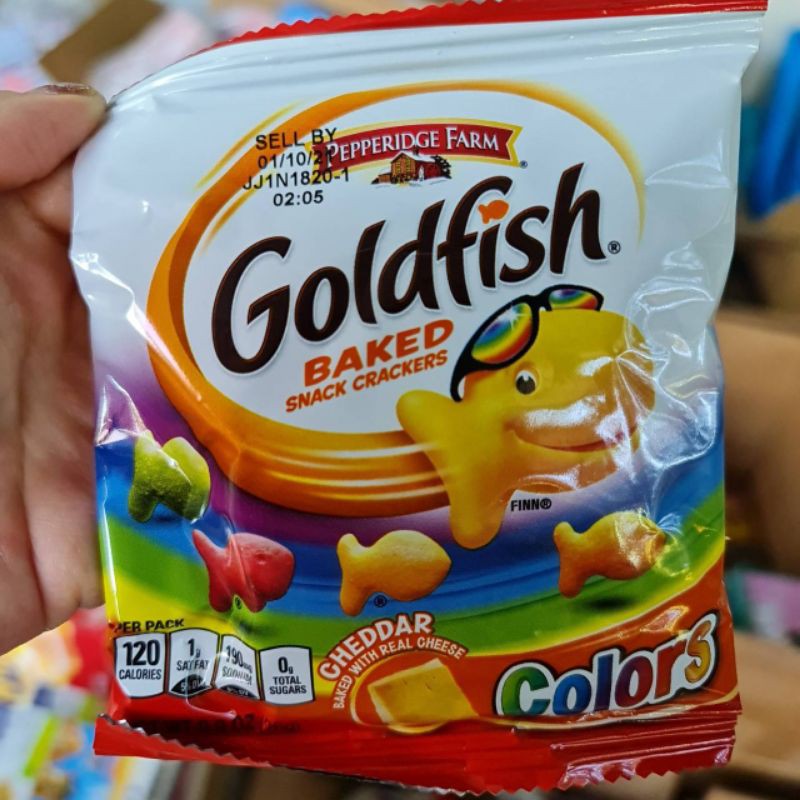 ขนมปลา Goldfish baked snack crackers - panthi_us - ThaiPick