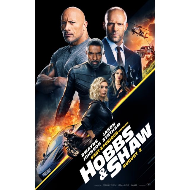 Poster fast and furious hobb & shaw | Shopee Thailand
