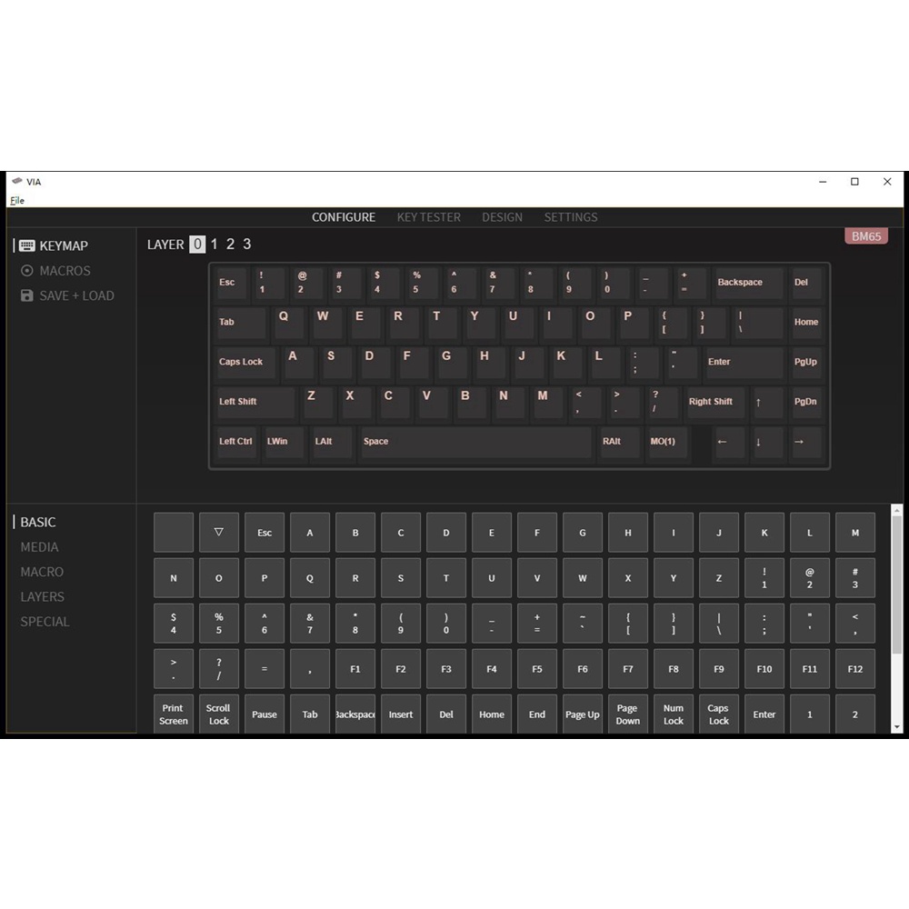 คีย์บอร์ด:bm65rgb bm65 rgb 65 hot swaable Custom Mechanical Keyboard CB ...