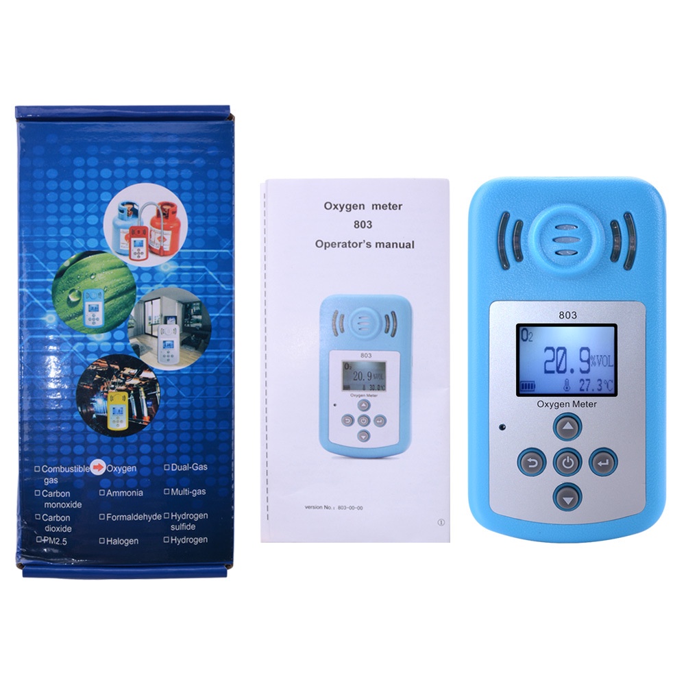 安检器2022 New KXL803 ortable O2 Oxygen Detector Oxygen Concentration Detector Oxygen Content ...