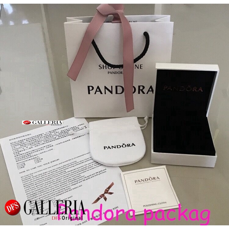 CHARMS Pandora แหวนโรสโกลด์ 180892 Cz สําหรับผู้หญิง - hongking.th ...