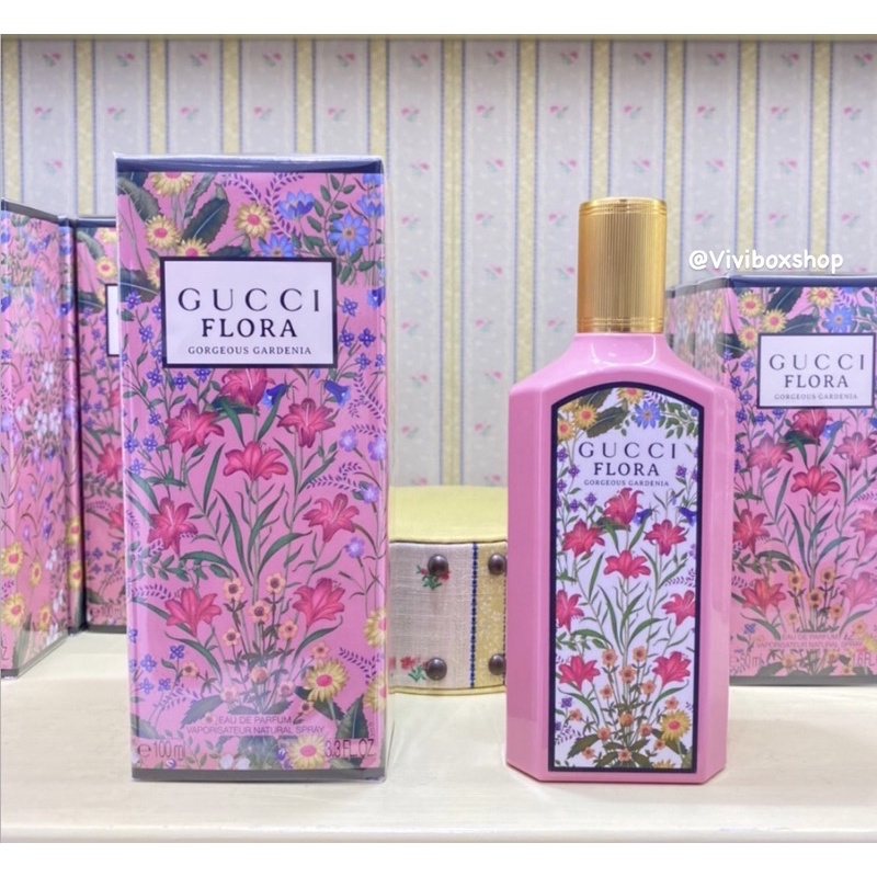 Gucci Flora Gorgeous Gardenia Eau De Parfum For Women ป้ายคิงแท้
