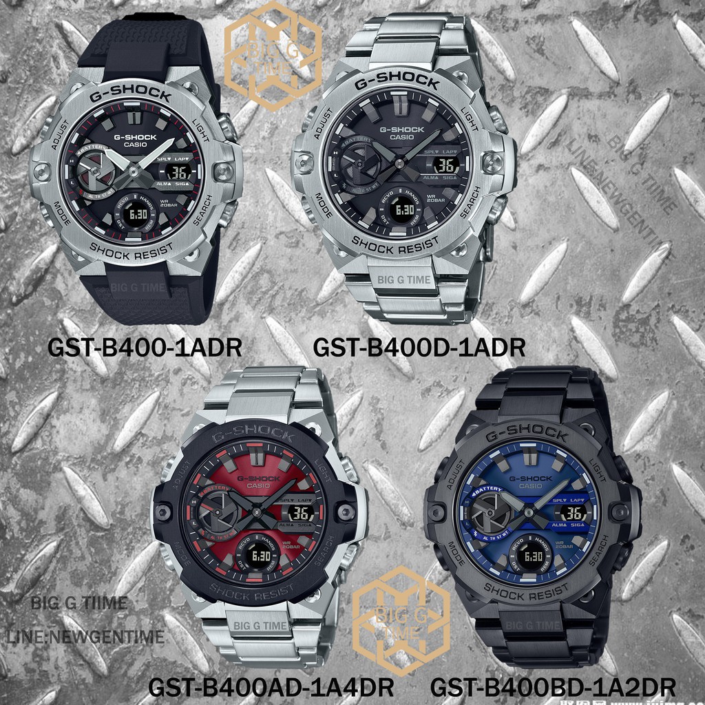 นาฬิกา Casio G-SHOCK GST-B400 Sereis ของแท้ รุ่น GST-B400-1A/GST-B400D ...