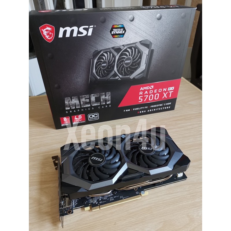 MSI AMD RX 5700XT 8GB MECH OC/D6 | Shopee Thailand