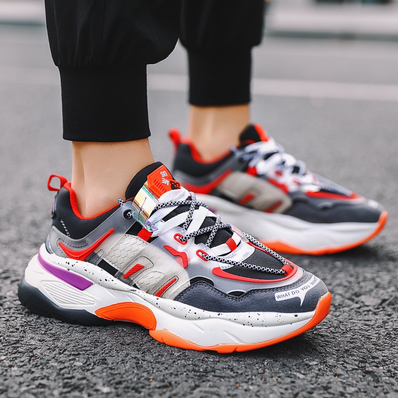 Spring Fashion Colorful Men39s Sneakers Trendy Men Casual Shoes ...