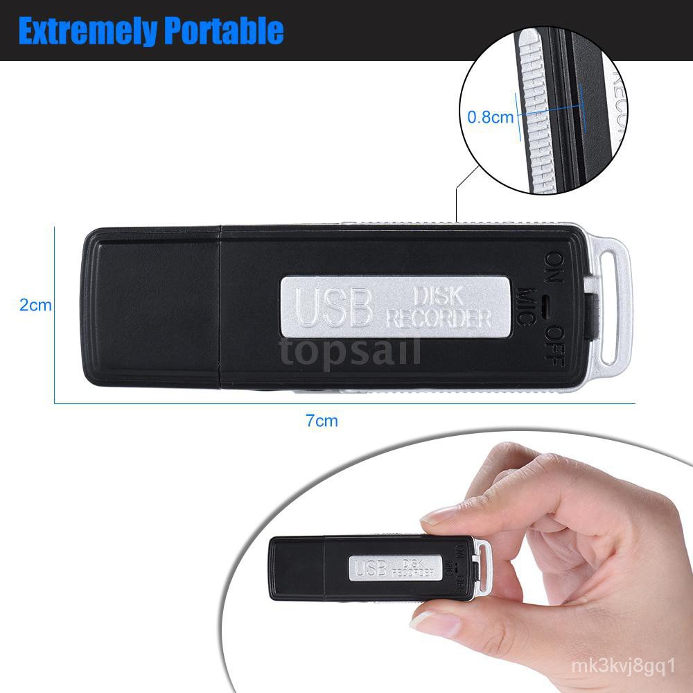 8GB Portable USB Disk Audio Voice Recorder968uih p5GD - mk3kvj8gq1 ...