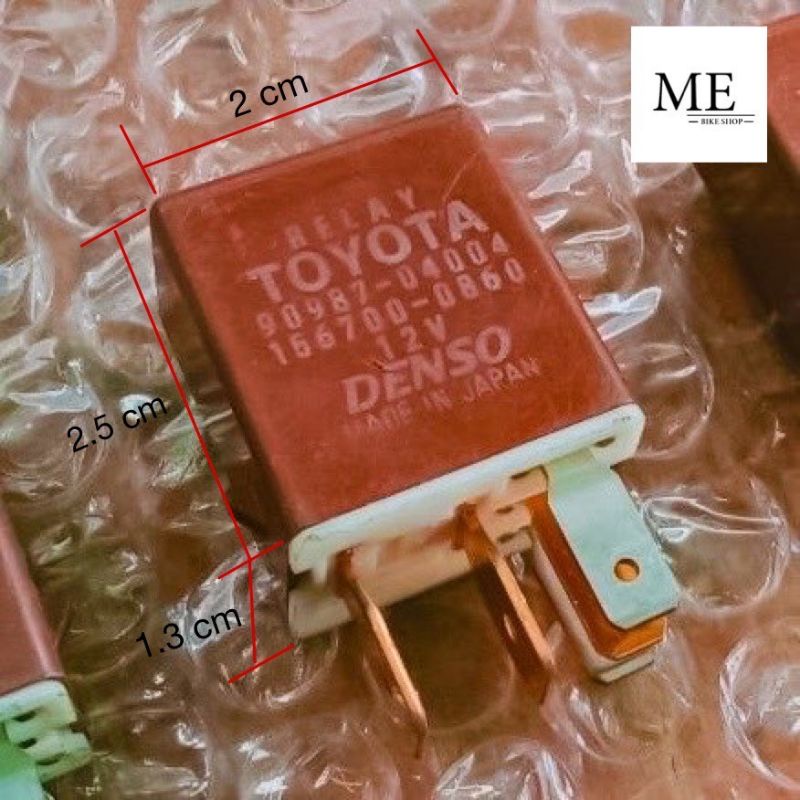 รีเลย์ 5 ขา 12V แท้ Denso - me_bikeshop - ThaiPick