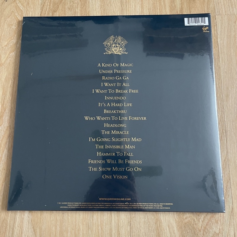 แผ่นเสียง Queen - Greatest Hits II 2 Vinyl LP Compilation Remastered ...