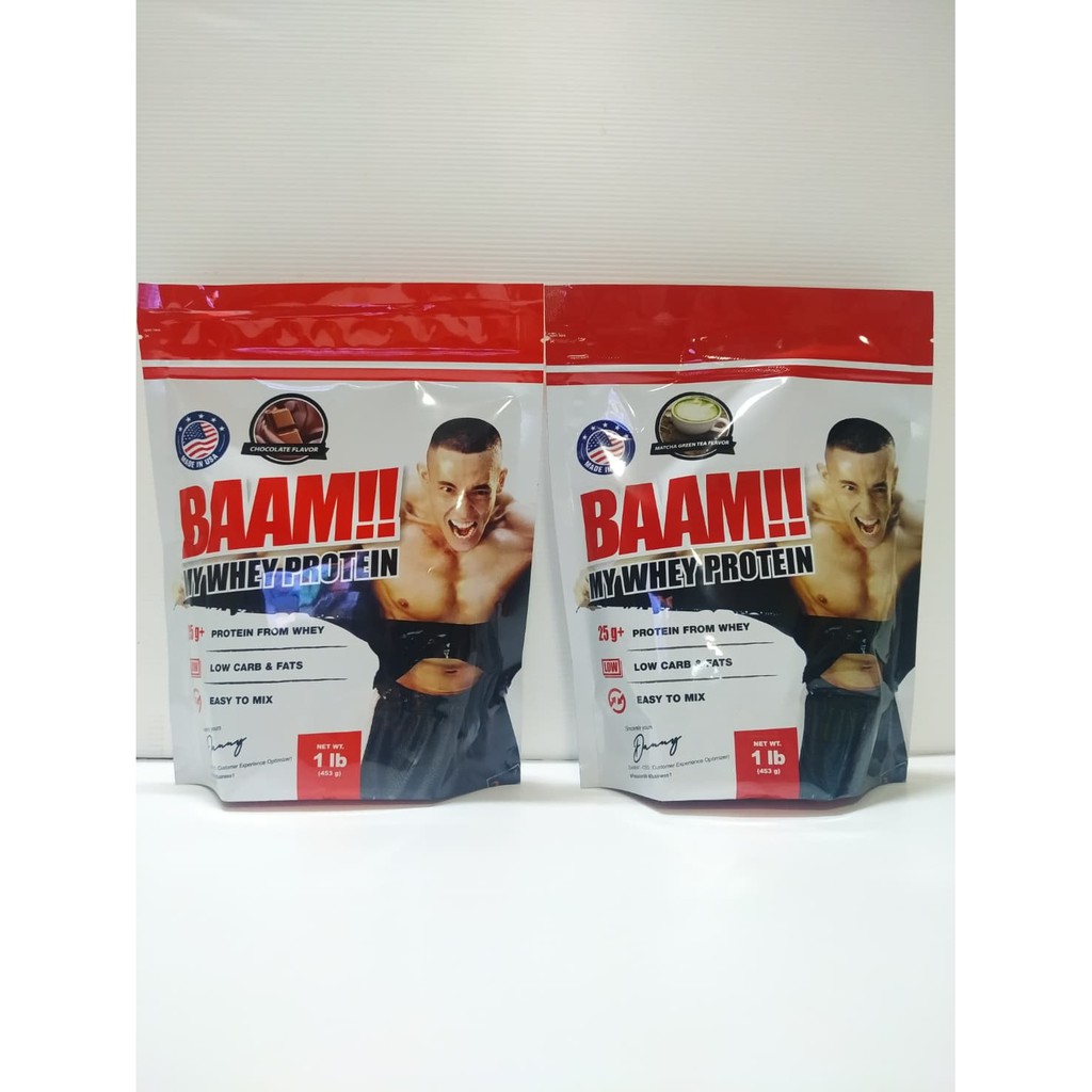 BAAM 100% MY WHEY ขนาด 1 ปอนด์ / 250 กรัม - tanyaluxstore - ThaiPick