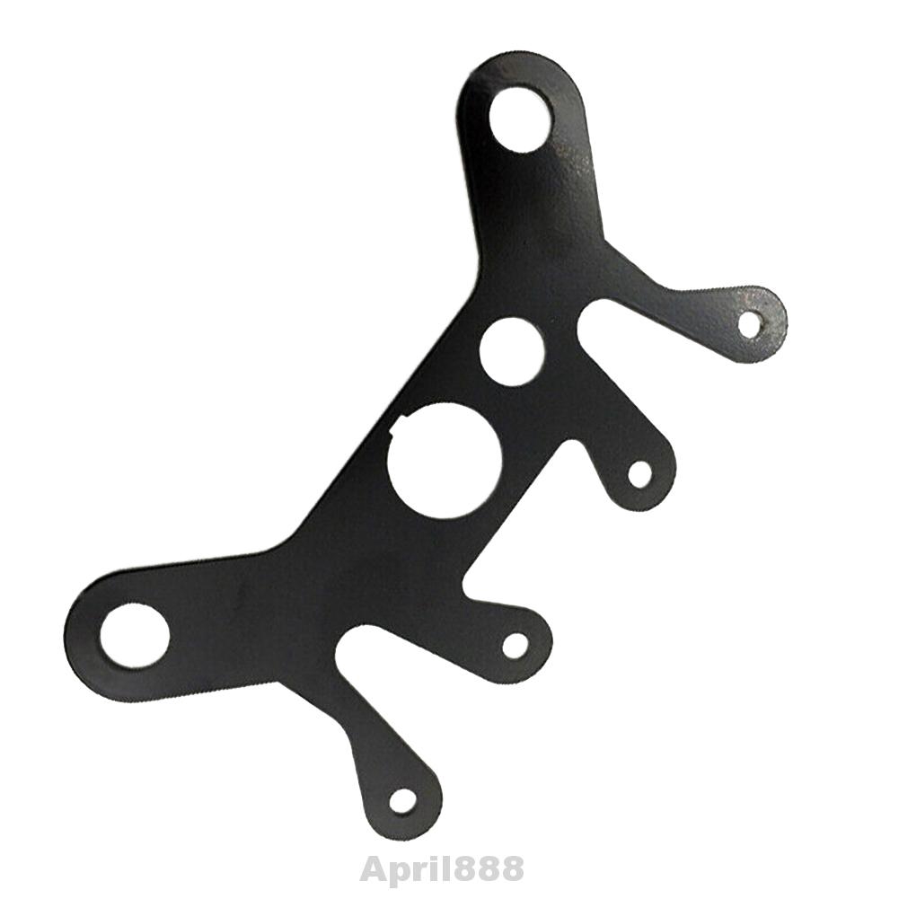 Motorcycle Meter Bracket Durable 2 In 1 Easy Install Black Dual Support ...