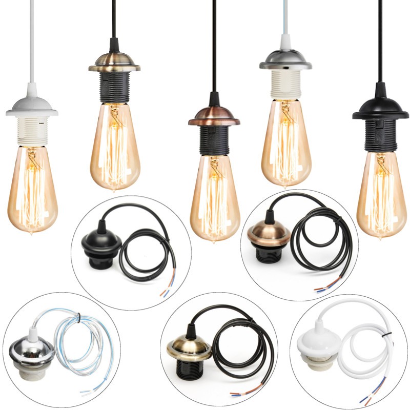 E27 Vintage Ceiling Light Pendant Lamp Industrial Loft BGuu ...