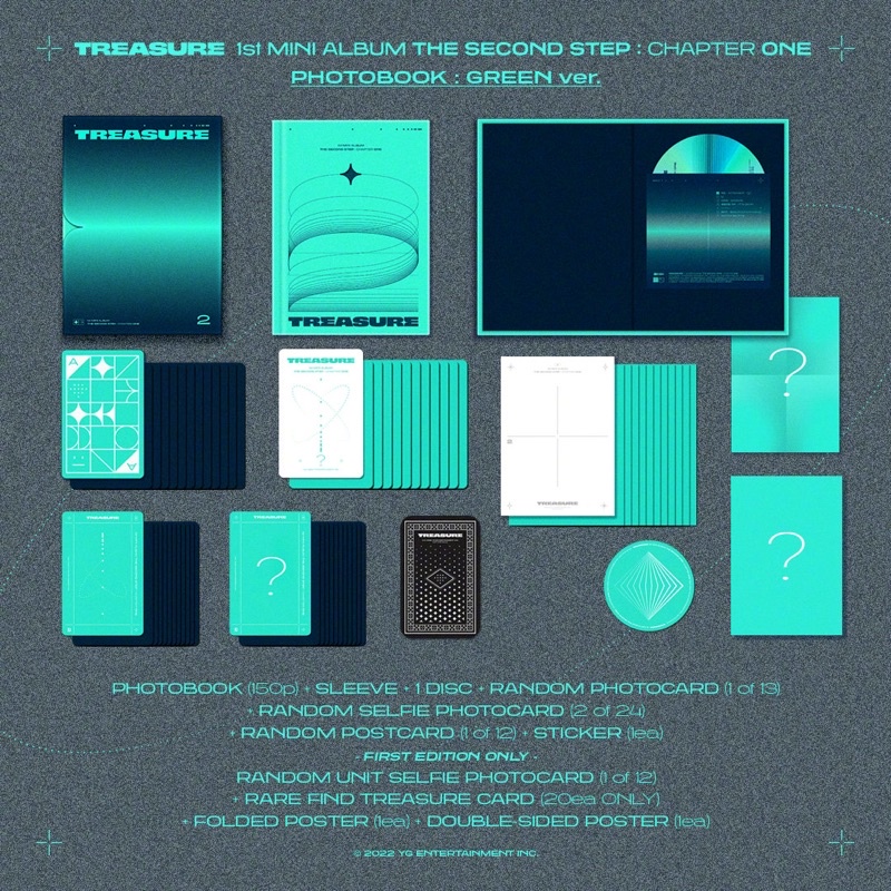 【มีพร้อมส่ง】TREASURE Single album THE FIRST STEP : CHAPTER ONE TWO ...