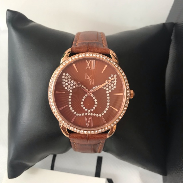 [แท้] Lyn Ms.p Watch (brown) - นาฬิกาข้อมือสายหนัง - genyshopppp - ThaiPick