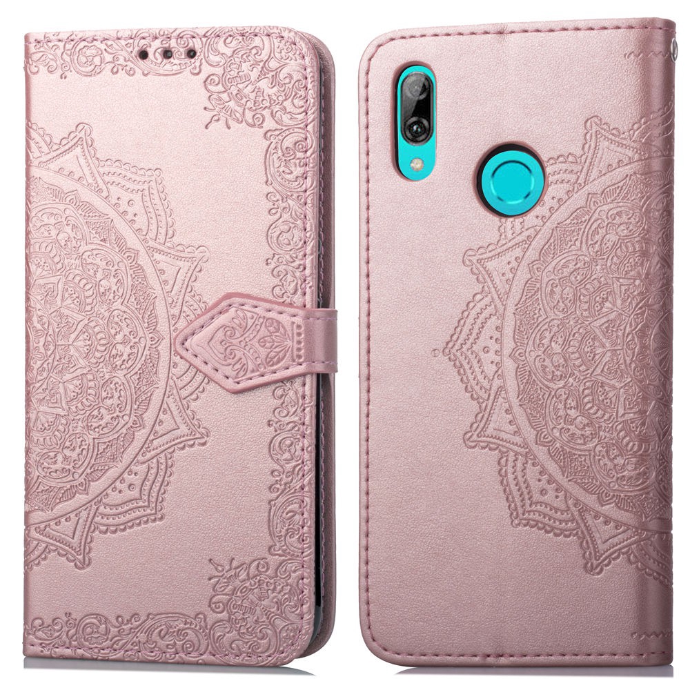 เคสโทรศัพท์หนังฝาพับพร้อมช่องใส่บัตรสําหรับ Huawei Y9 2019 Jkm-Lx2 ...