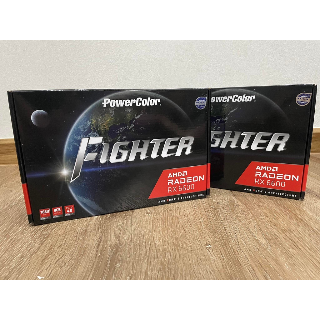 RX6600 PowerColor Fighter | Shopee Thailand