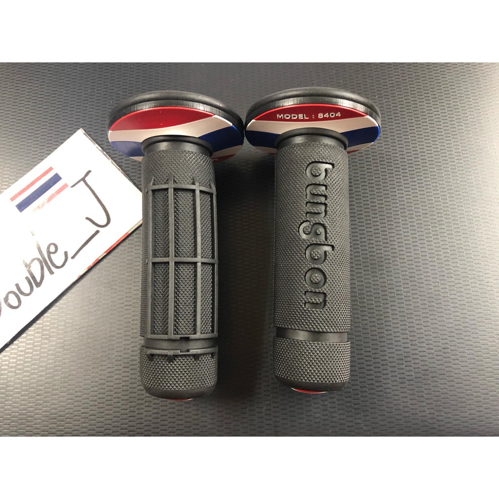 Bungbon ปลอกแฮนด์สีดำ ลายธงชาติใส่รถได้ทุกรุ่น - double__j - ThaiPick