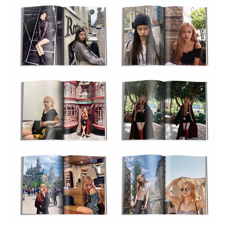KPOP Blackpink Lisa Jennier Jisoo Rose Mini Photo Album Photo Book ...